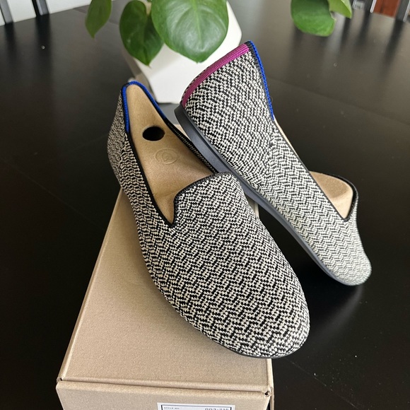 Rothy's | Shoes | Rothys The Loafer In Slate Herringbone | Poshmark